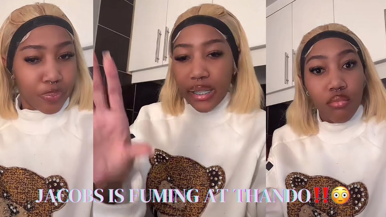 Sasha’s girlfriend Jacobs tells Thando to stay away from her ...