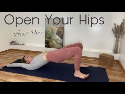 Open Your Hips (10 min stretch sequence with Anna Vira) - YouTube