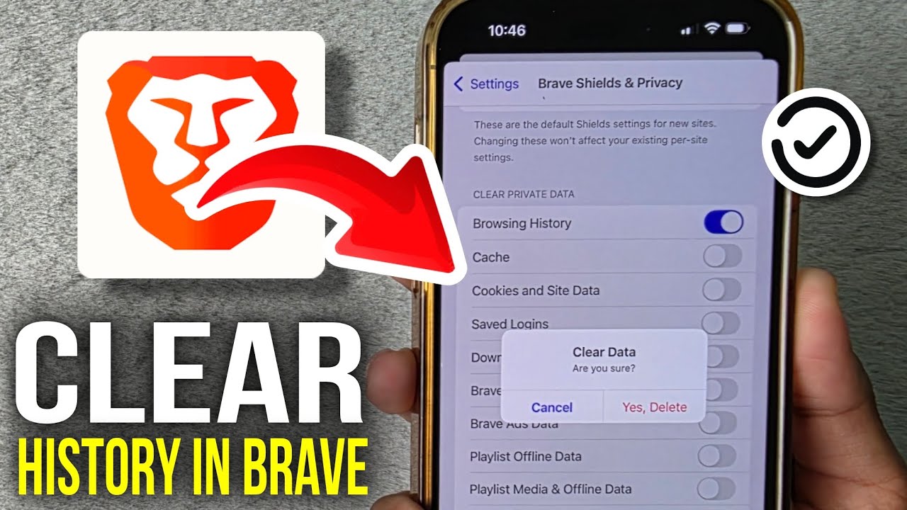 How to Clear History in Brave Browser - 2025 - YouTube