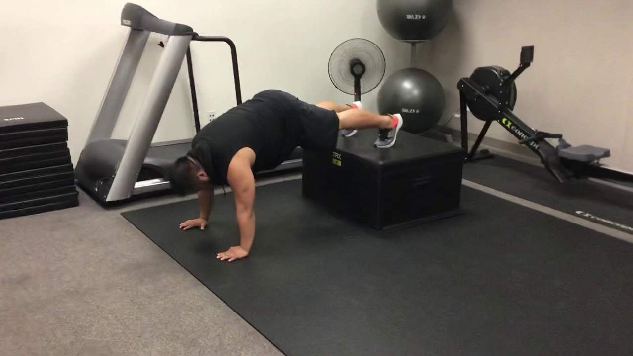 Inverted Push Ups w/Holds - YouTube