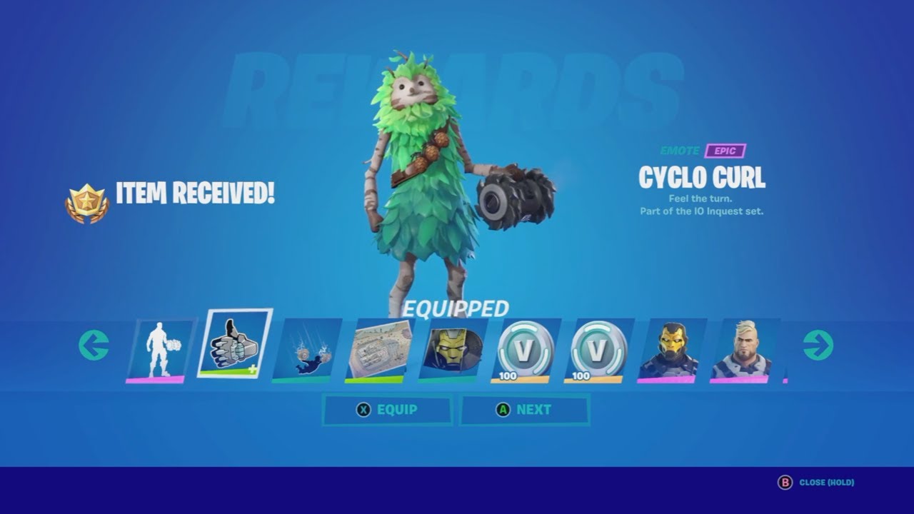Fortnite: How to Unlock Cyclo Curl Emote | Unlock Page 3 Battle Pass ...
