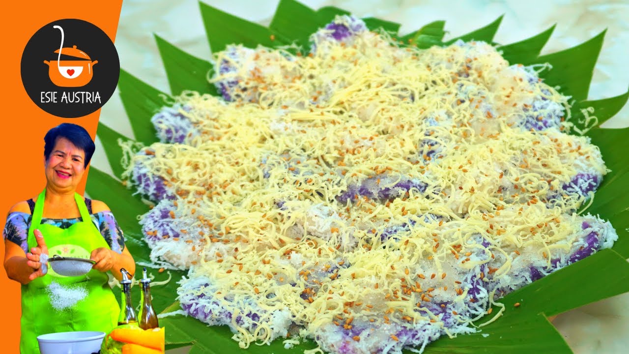 CLASSIC CHEESY PALITAW | EASY PALITAW RECIPE | PINOY MERIYENDA | ESIE ...