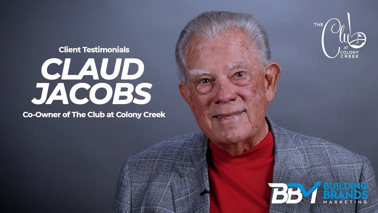 Building Brands Marketing | Claud Jacobs Testimonial | Victoria, TX ...