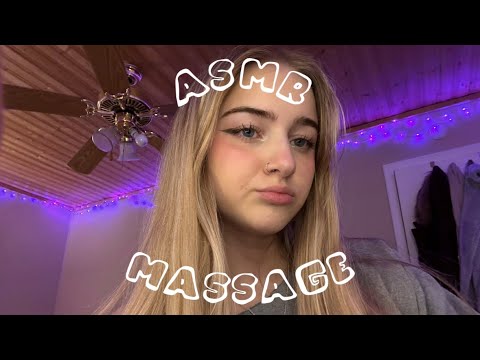 ASMR Facial + Scalp massage and pampering :3 (personal attention, mouth sounds) - YouTube