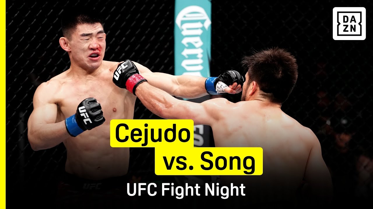 Henry Cejudo vs Song Yadong | UFC Fight Night | DAZN Highlights - YouTube