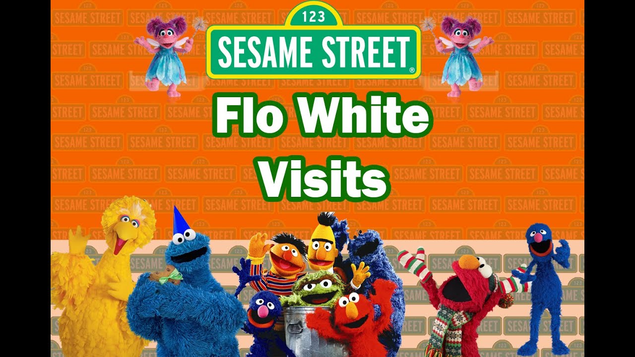 Sesame Street Flo White Visits - YouTube
