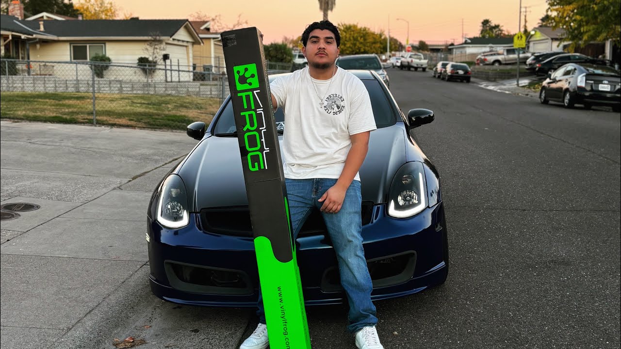 G35 new wrap color reveal - YouTube