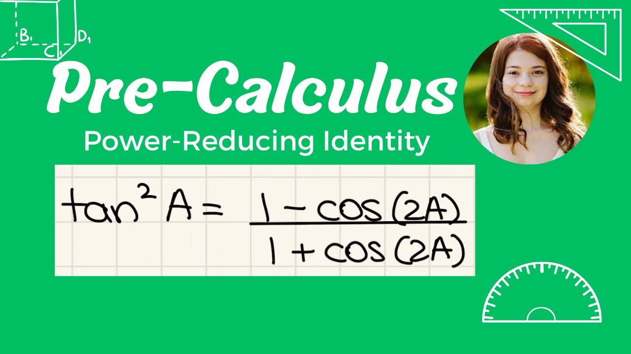 Proof of the Tan Power Reducing Identity - YouTube