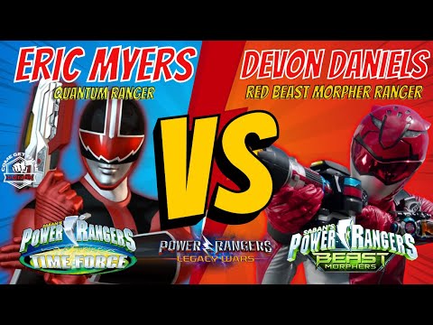 Power Rangers Legacy Wars Eric Myers Red Quantum Ranger Vs Red Beast ...