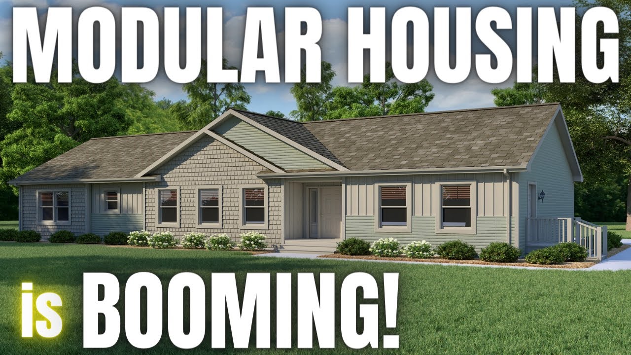 Modular housing is BOOMING, and this NEW home reveals why!! House Tour ...