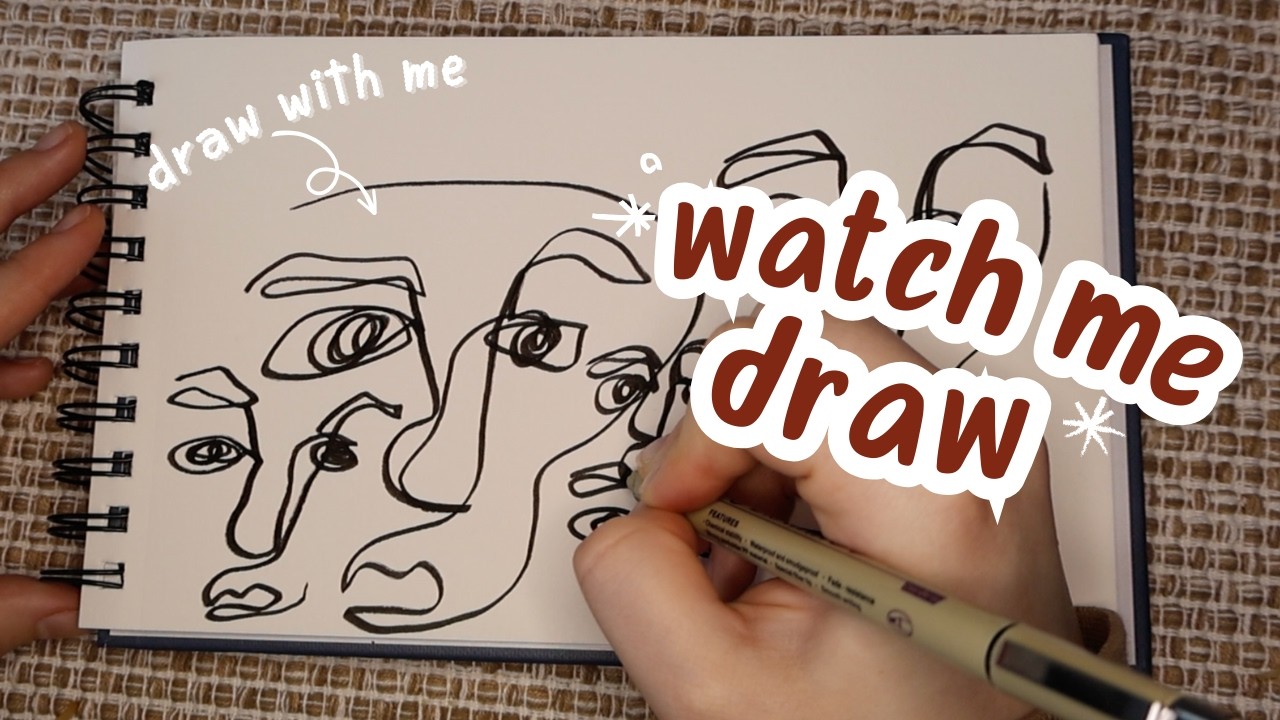Watch Me Draw + Drawing tips and tricks - YouTube