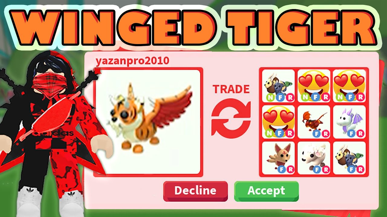 BIGGEST WIN EVER 🔥😱 I GOT THE BEST OFFER FOR MY WINGED TIGER IN NEW ...