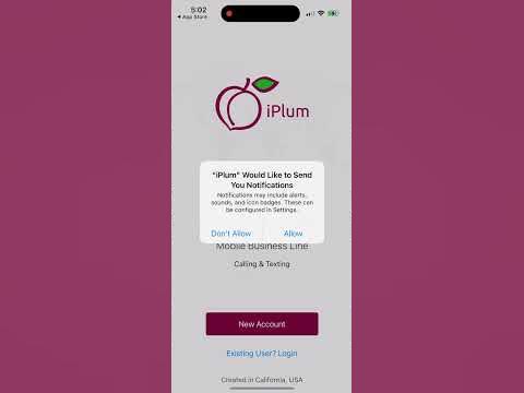 iPlum App Login Existing User - YouTube