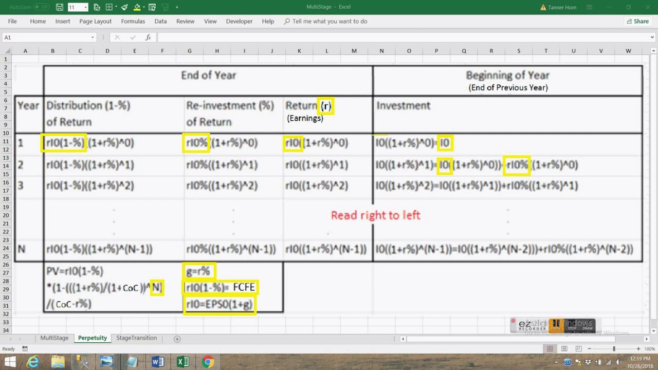 Concepts - Multi-Stage Approx, Theoretical Calculation - YouTube