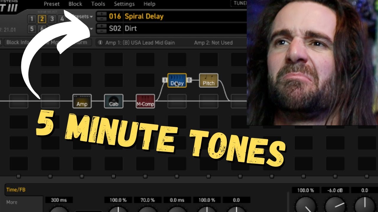 The SPIRAL Delay is MAGIC | 5 Minute Tones - YouTube