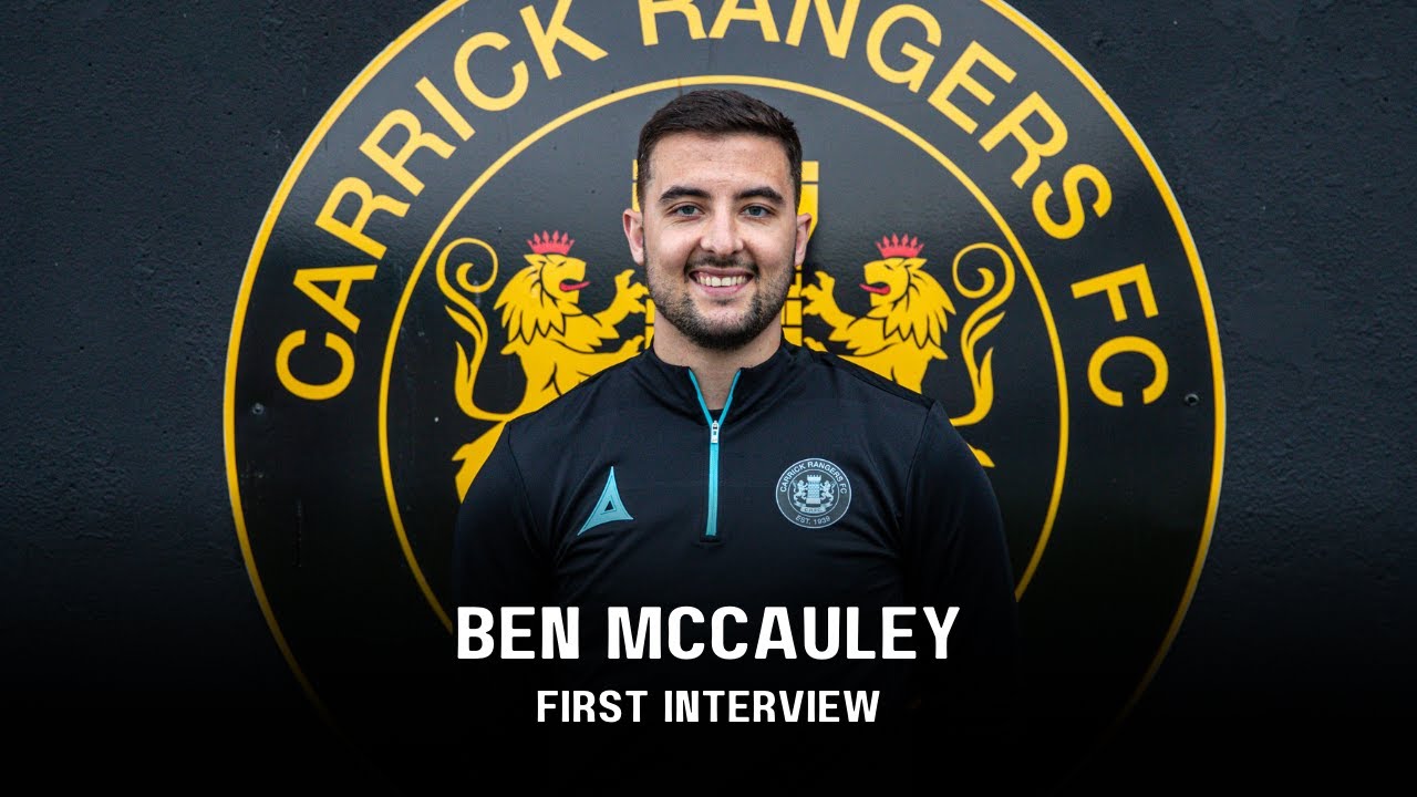 NEW SIGNING | BEN MCCAULEY | First Interview - YouTube