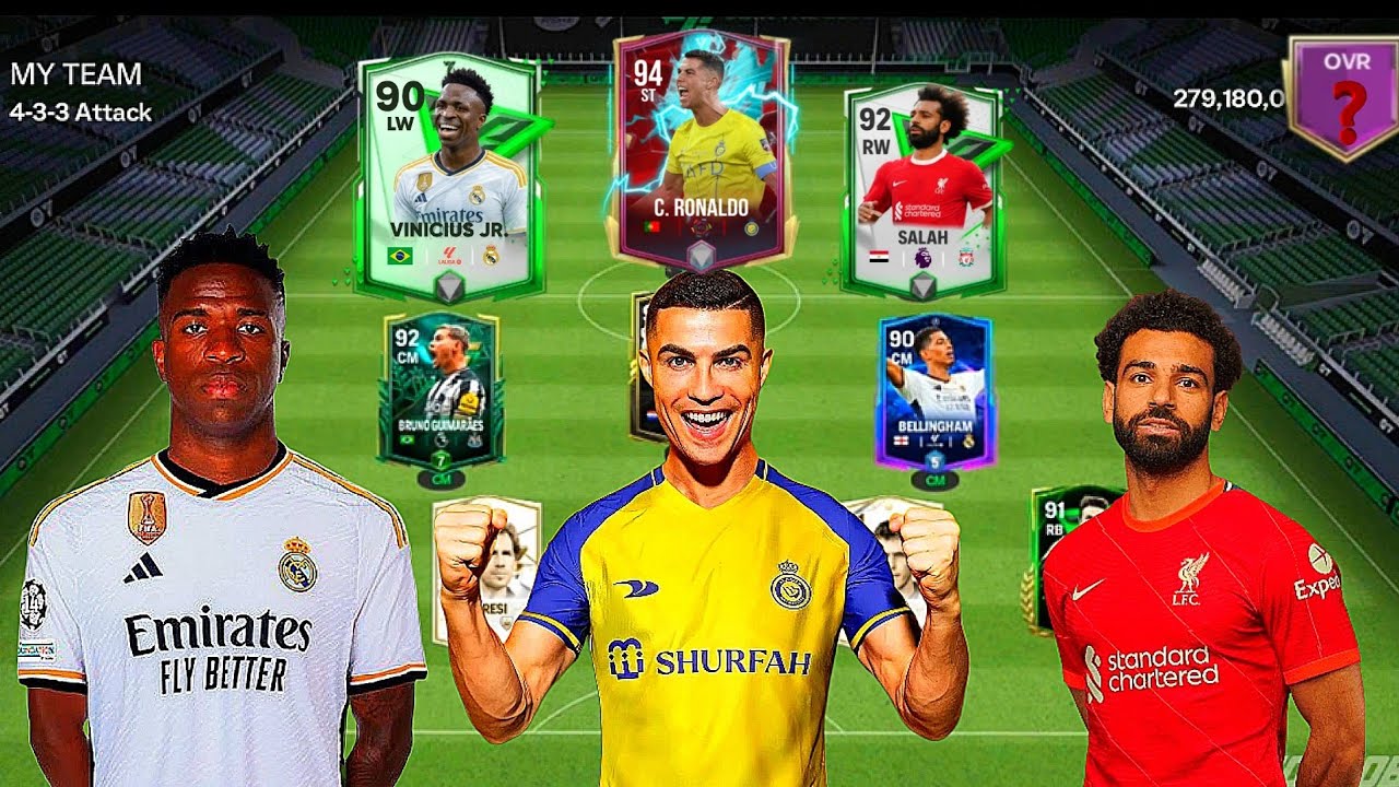 FC MOBILE 24 HEAD TO HEAD MATCH / THREE BEST PLAYERS MY TEAM RONALDO ...