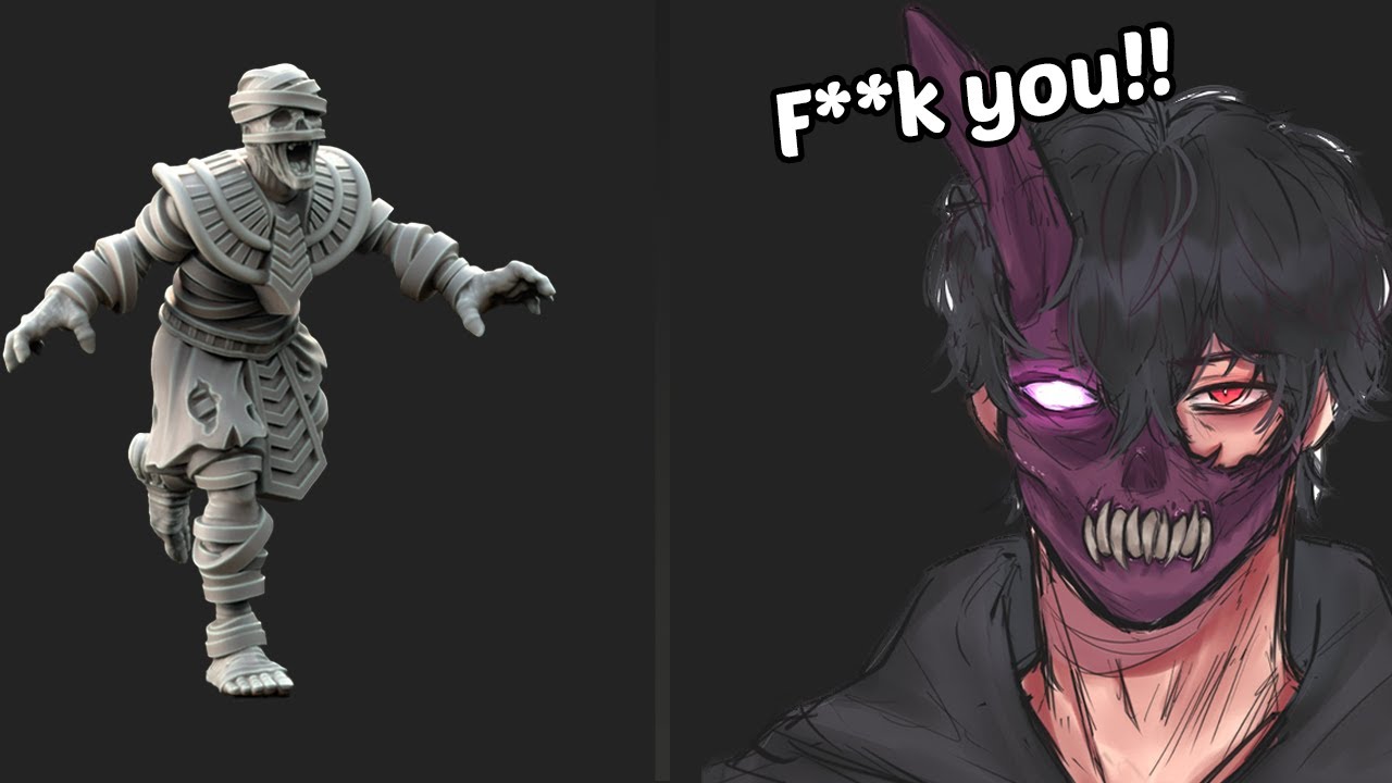 Corpse rapping in mummy's face - YouTube