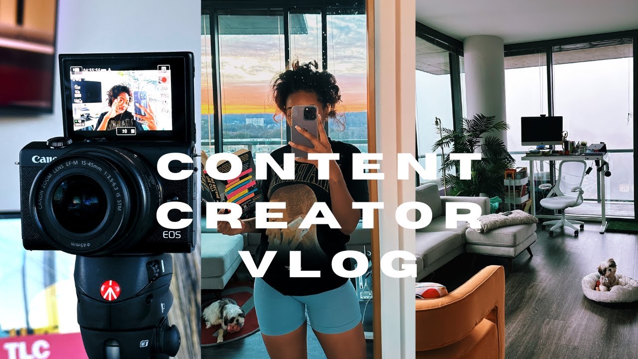Content Creator vs Productivity | Weekly Vlog - YouTube