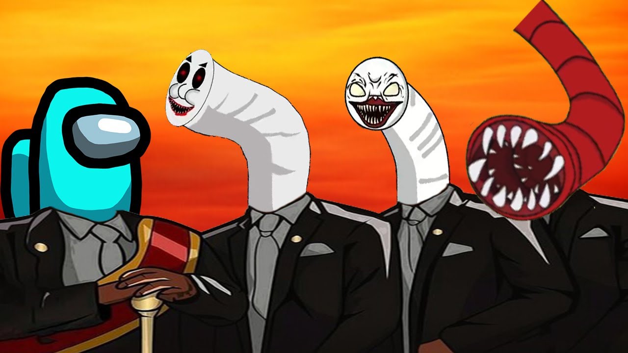 Among Us & Cursed Thomas&Train & Cursed Choo Choo Charles & Extra Slide ...