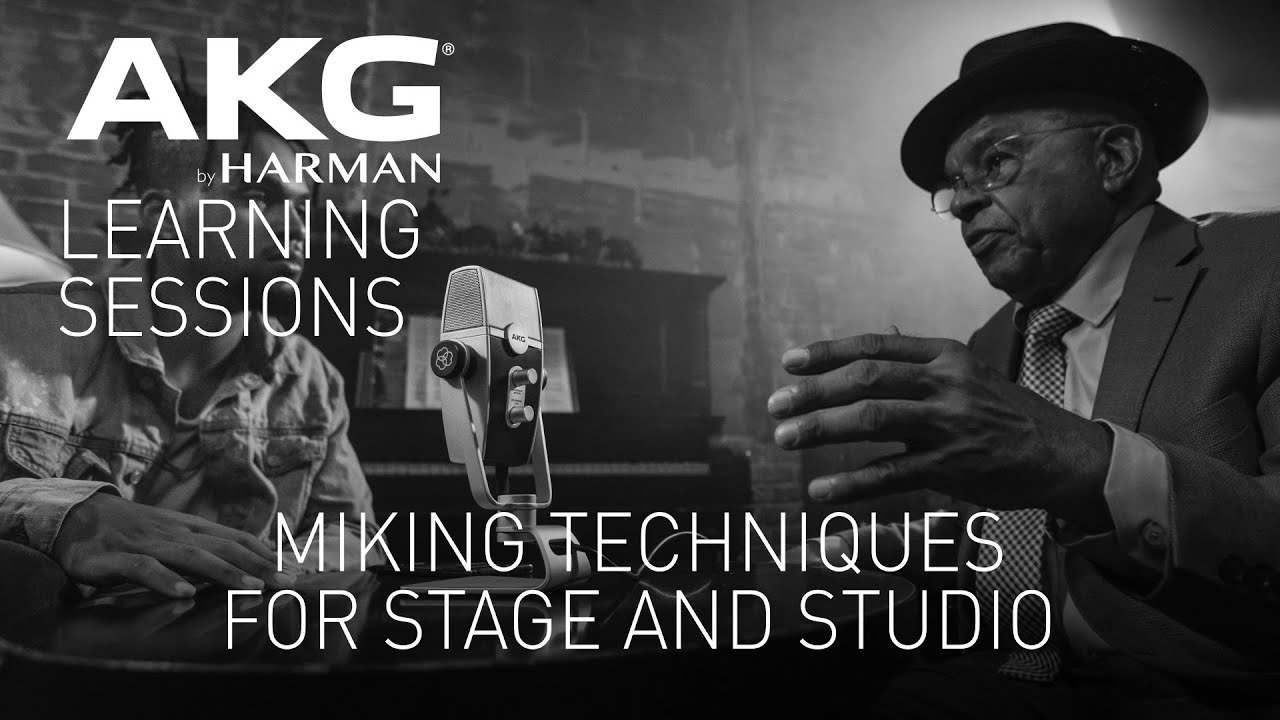 AKG Learning Sessions: Miking Techniques for Stage & Studio - YouTube