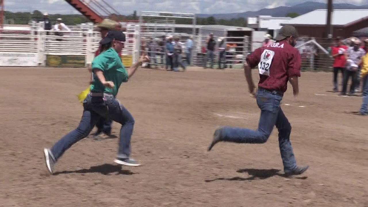 2017 Goat Dressing Zia Regional Rodeo - YouTube