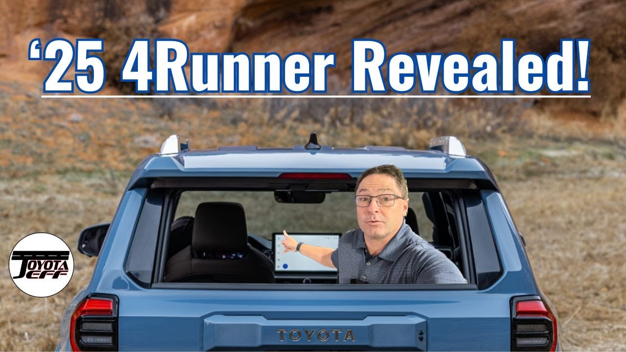 *Breaking* 2025 Toyota 4Runner Teaser #2 - Reveal is Next Week! - YouTube