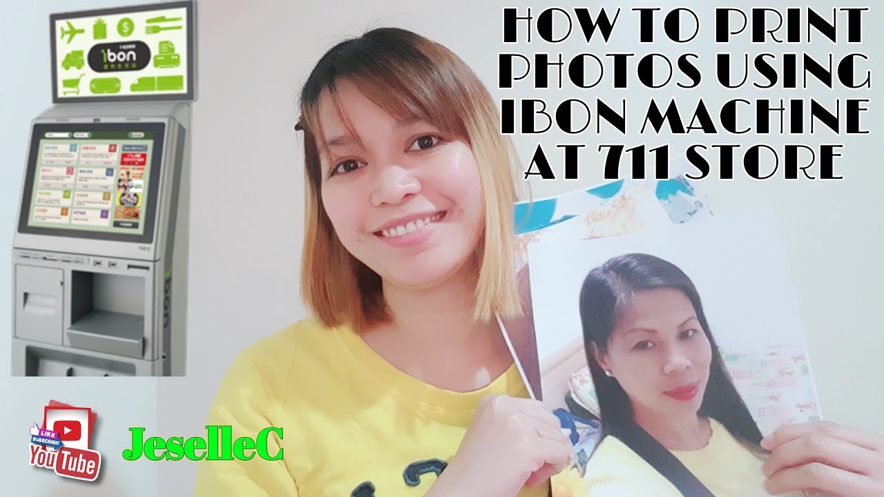 HOW TO PRINT PHOTOS AT 711 STORE||JeselleC - YouTube