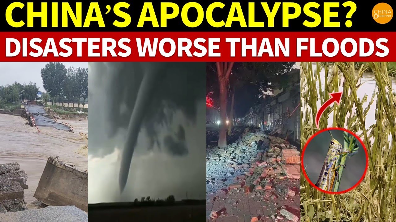 China’s Apocalypse? After the Floods, Bridges Collapsed; Earthquakes ...