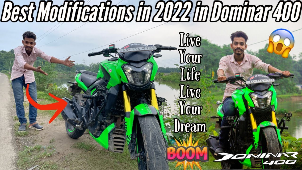 Best modifications part 3 ||2022 in Dominar 400||Dominar 400 modified ...
