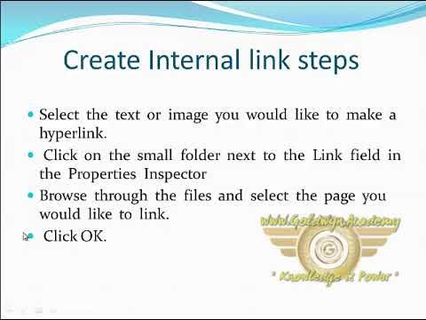 Creating Hyperlinks part-7 - YouTube