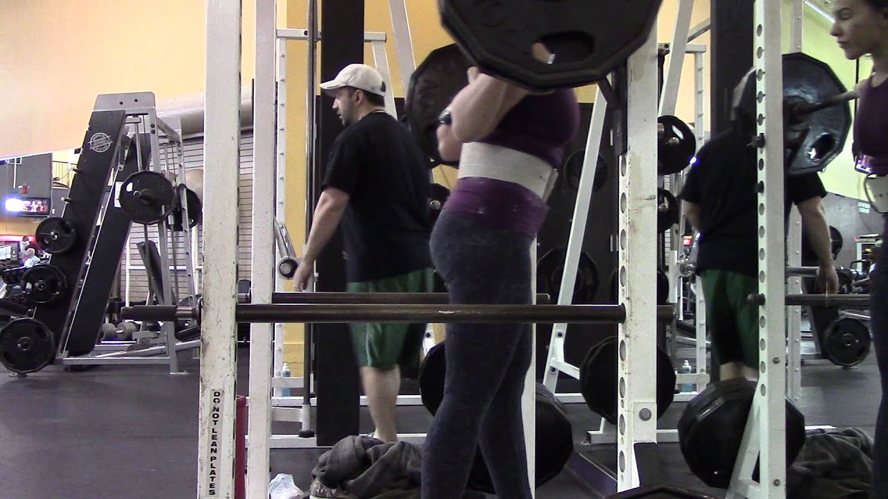 Squats to 225 x 3 @8.75 (Injury/illness recovery) - YouTube