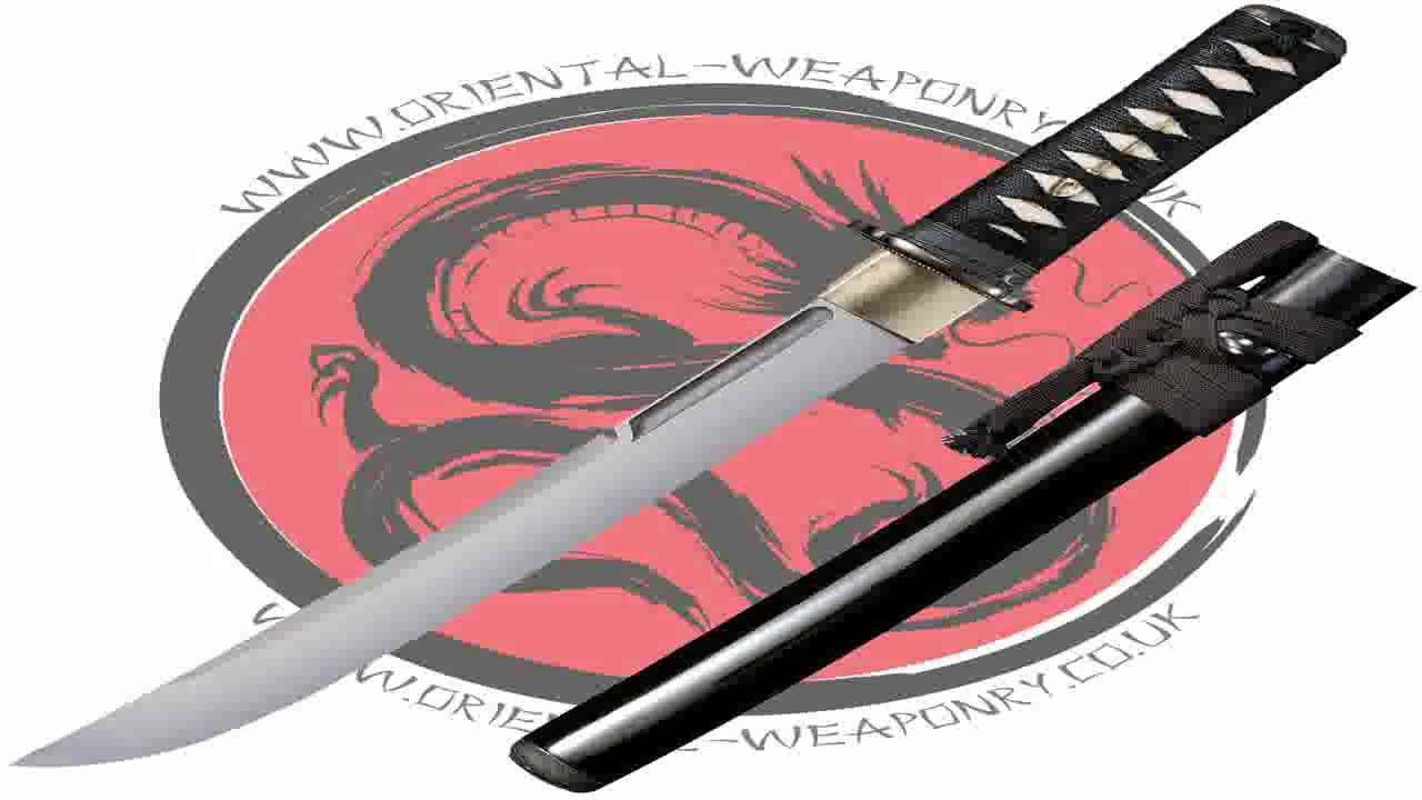 Cold Steel O Tanto Warrior Series Handle with Wood Scabbard - YouTube