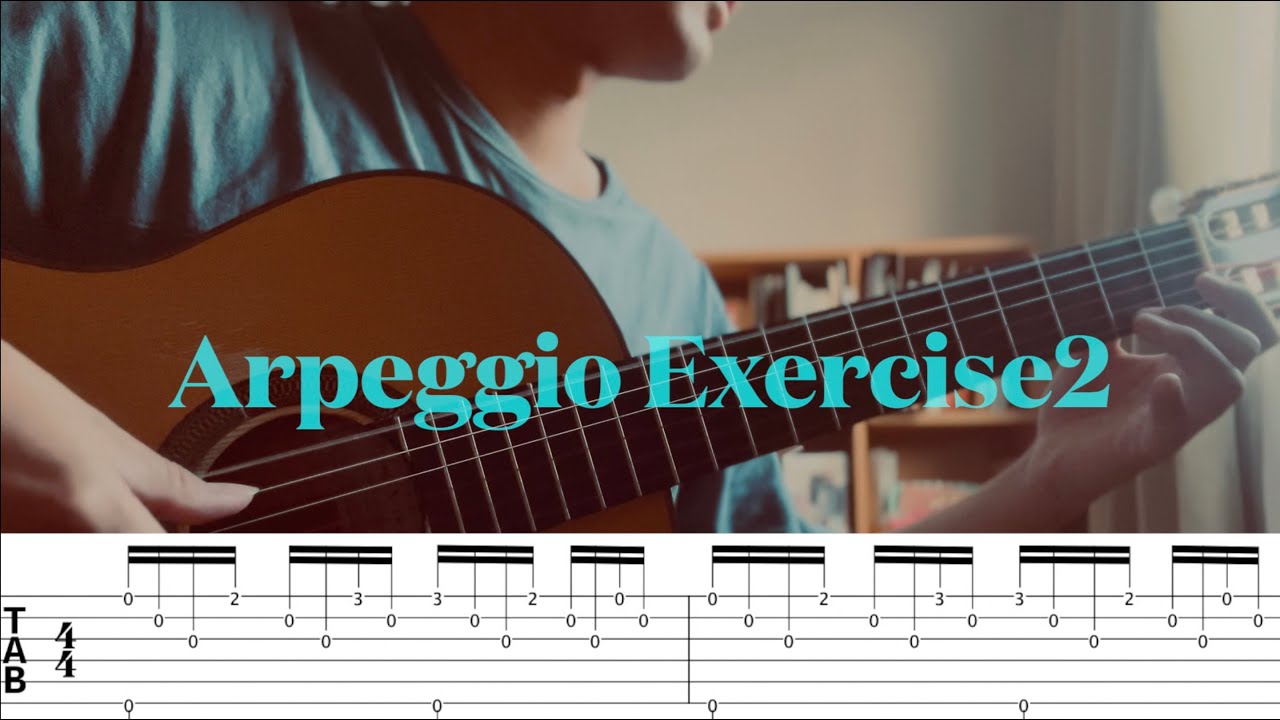 【Tab】Arpeggio exercise 2 (rumba) - YouTube
