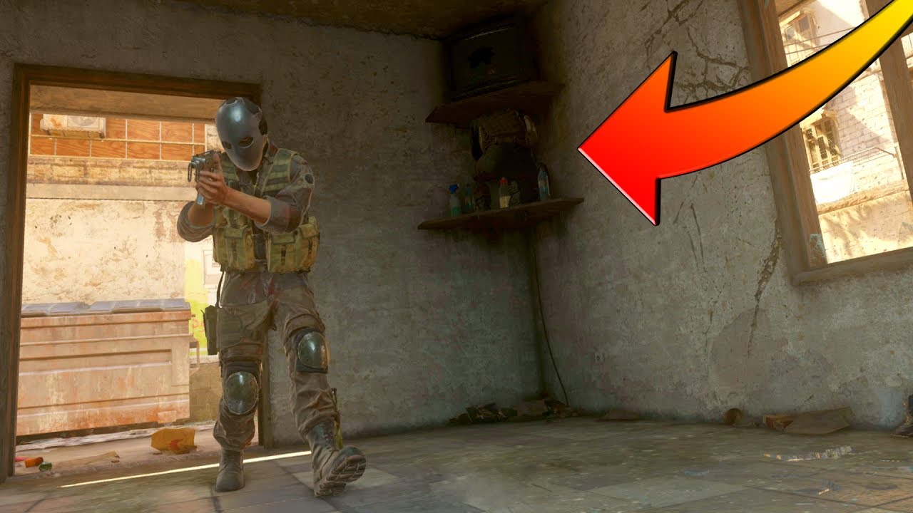 HE WAS HIDING INSIDE OF A TELEVISION?!?! HIDE N' SEEK ON COD 4 ...