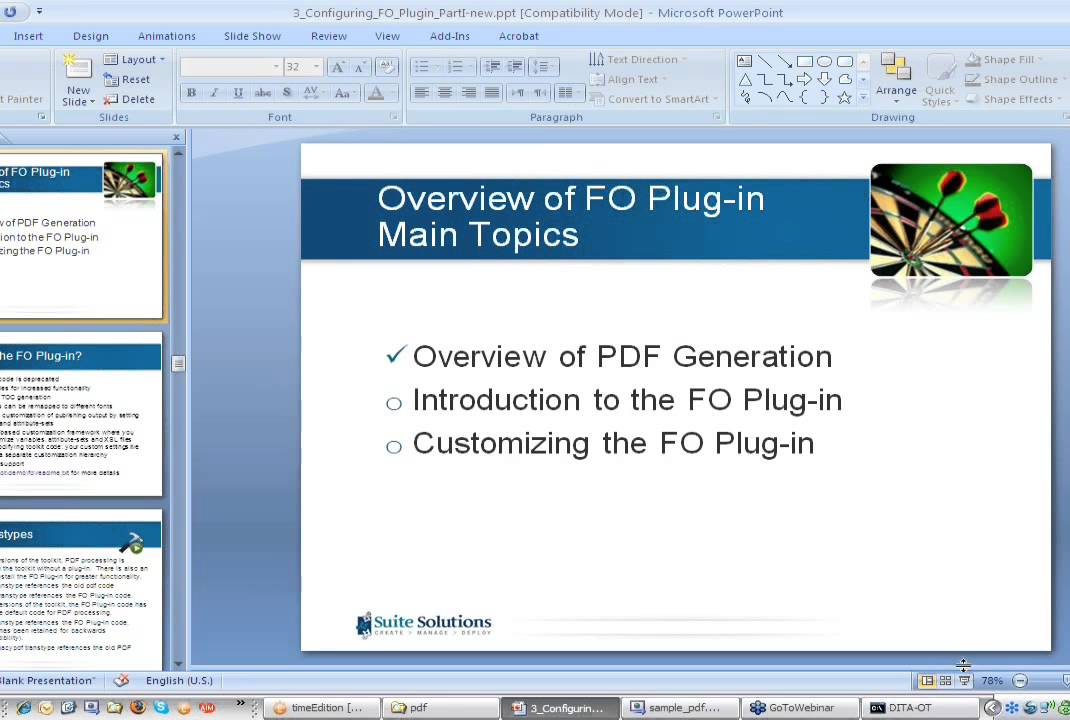Understanding and Configuring the FO Plug in for Generating PDF Files ...