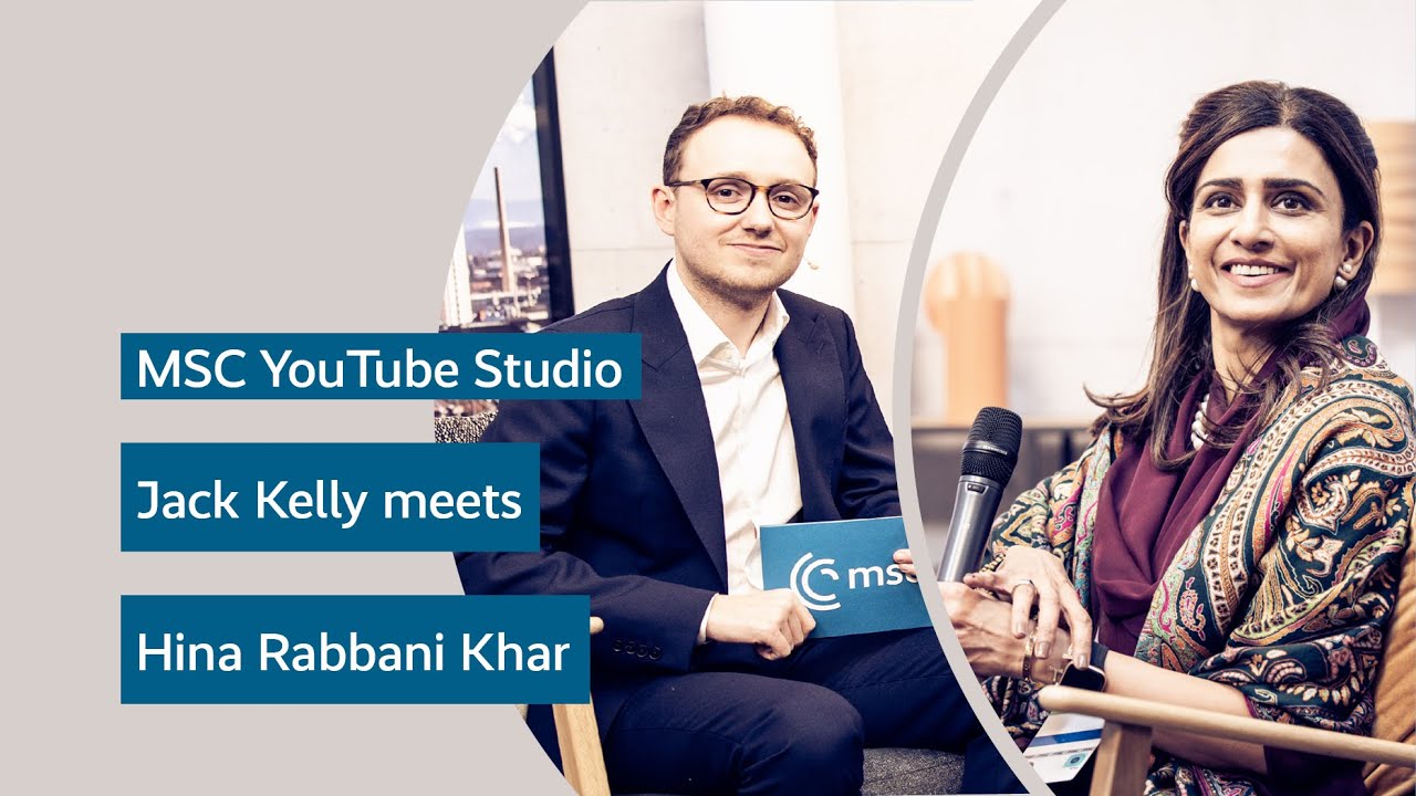 MSC YouTube Studio | Jack Kelly meets Hina Rabbani Khar - YouTube