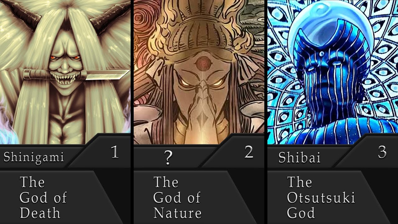 The Real Gods in Naruto/Boruto Anime - YouTube