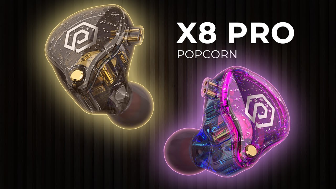Popcorn X8 Pro: ¿Los mejores IEMs económicos? 🔥 ¿Mejor que los KZ ...