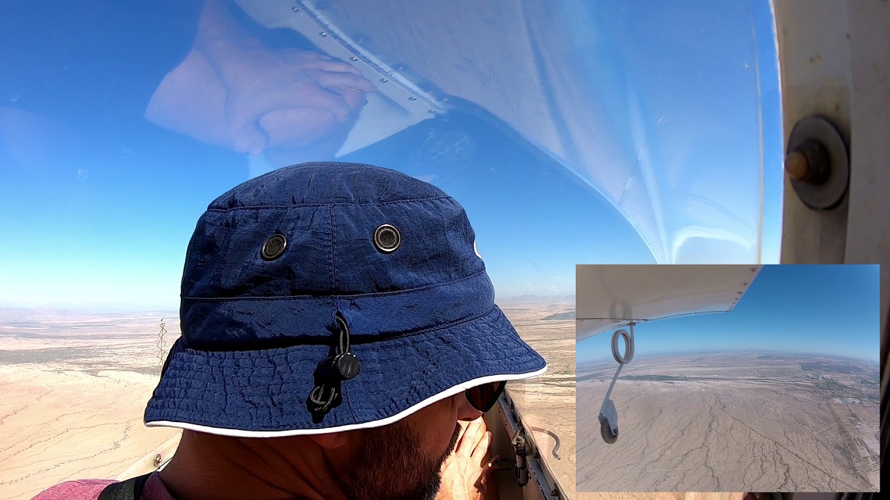 Arizona Soaring Crosswind Training Flight Oct 2019, Estrella Sailport ...