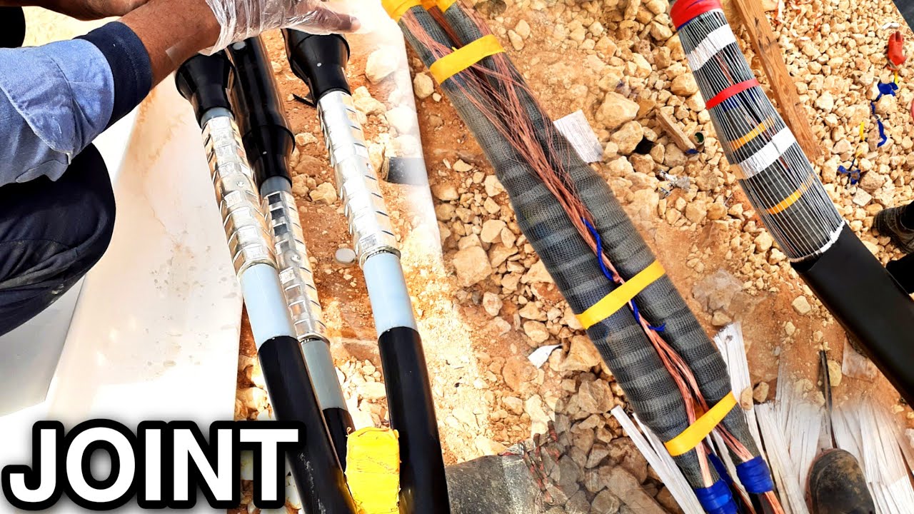 Fault Cable In Joint with Test Megger 13.8KV Medium Voltage Line Joint ...