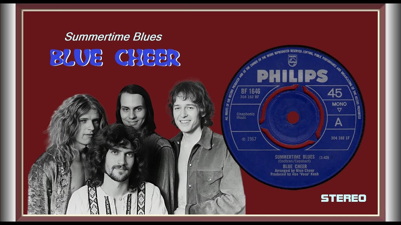 Blue Cheer - Summertime Blues 1967 - YouTube