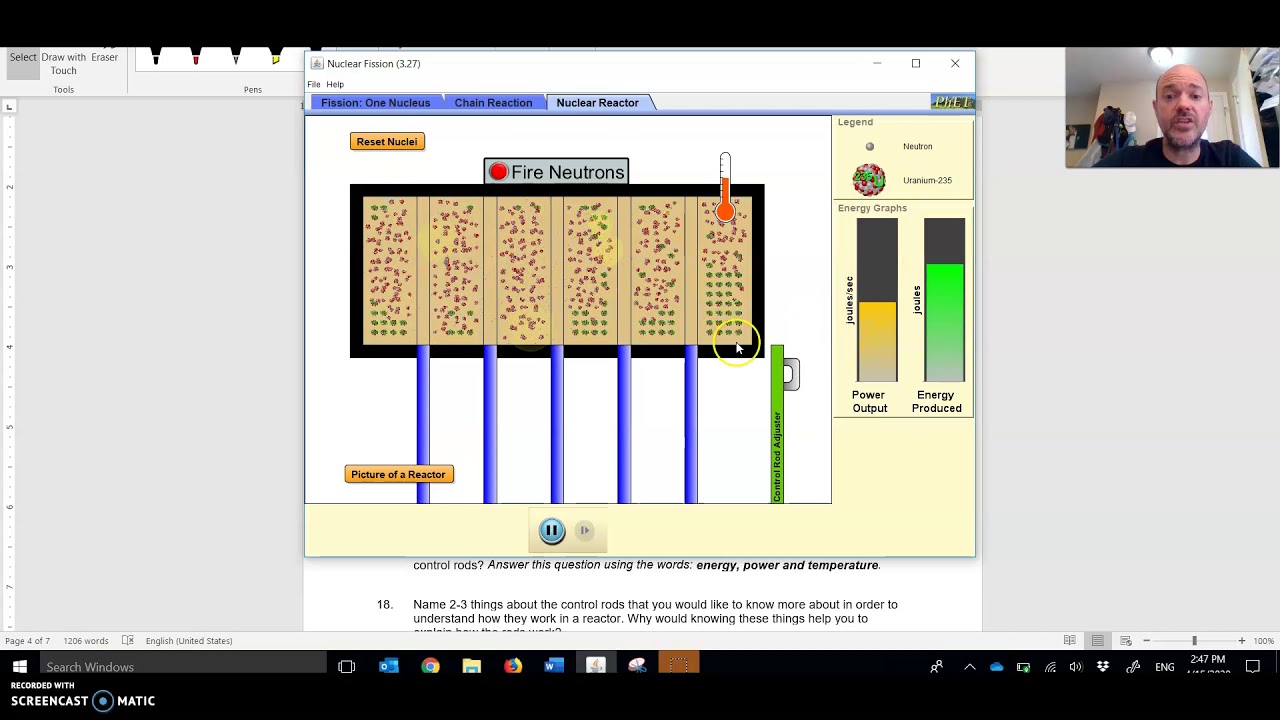 N.4 Fission PhET Part 3 and 4 - YouTube