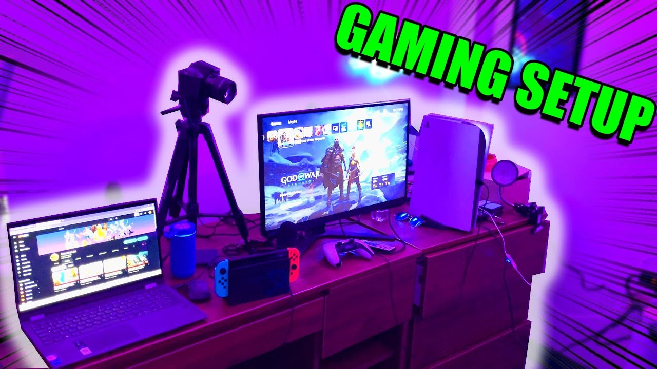 Becoming A College Gaming YouTuber - [MY SETUP] - YouTube