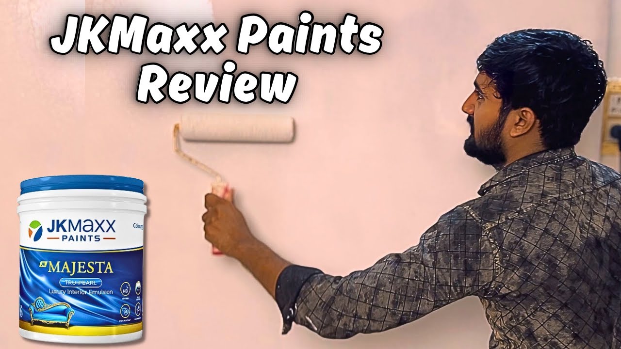 REVIEW JKMaxx Paints Majesta Interior Emulsion | How to Use JKMaxx Paints @JKMaxxPaintsIndia ...