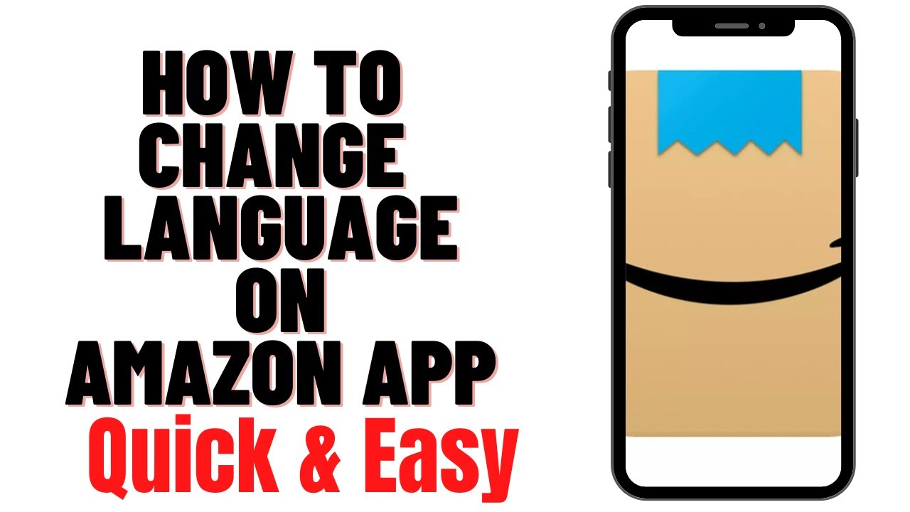 HOW TO CHANGE LANGUAGE ON AMAZON APP YouTube how-to-change-language-on-amazon-app-youtube