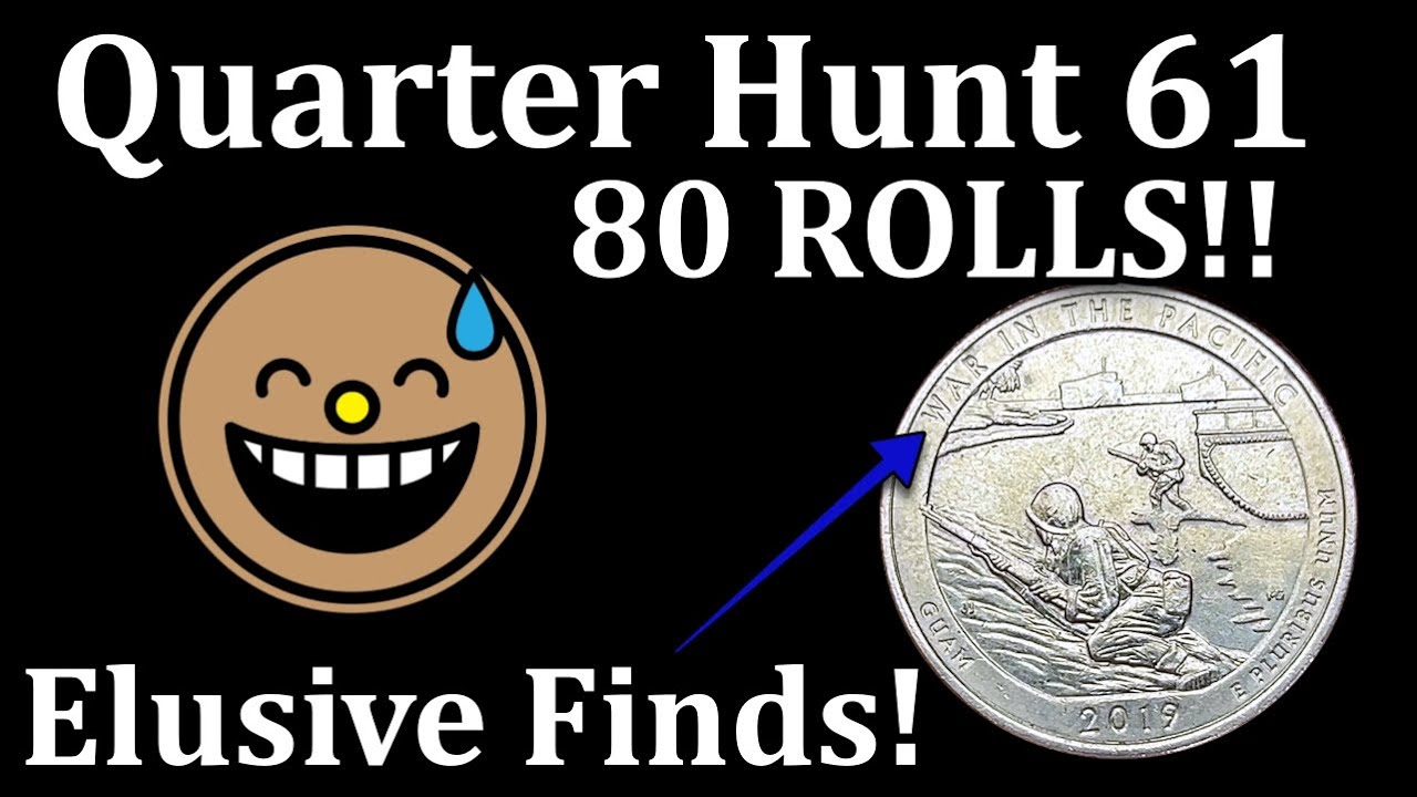 80 Rolls Hunted, Elusive Finds!!! - Quarter Hunt 61 - YouTube