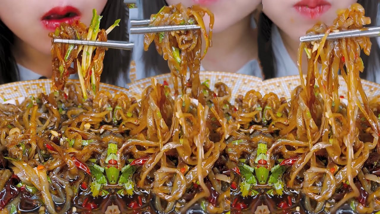 eating asmr mukbangs foods #101 - YouTube
