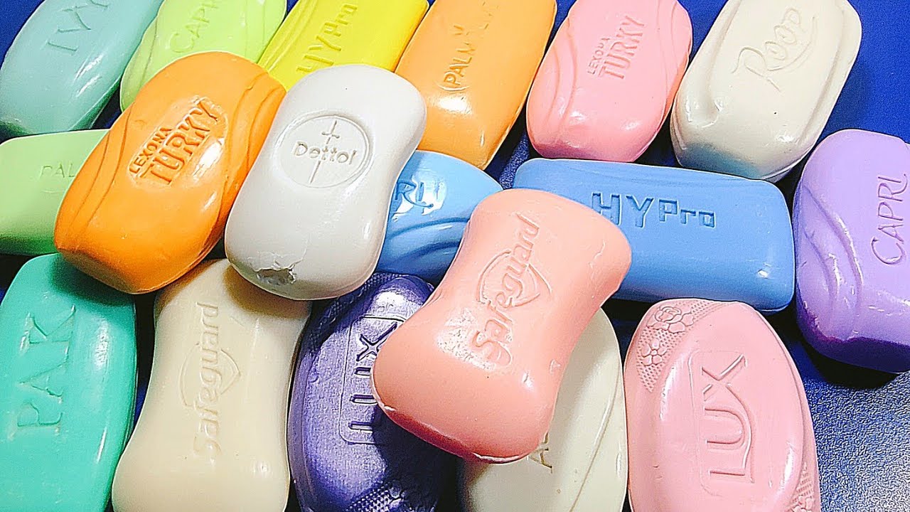 Relaxing ASMR Soap opening Haul Unwrapping Soaps Satisfying Video international ASMR Soap - YouTube