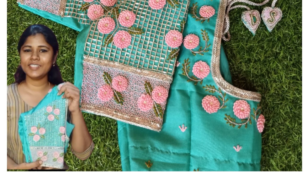 aari work blouse design | bridal aari work blouse design | bhuvana ...